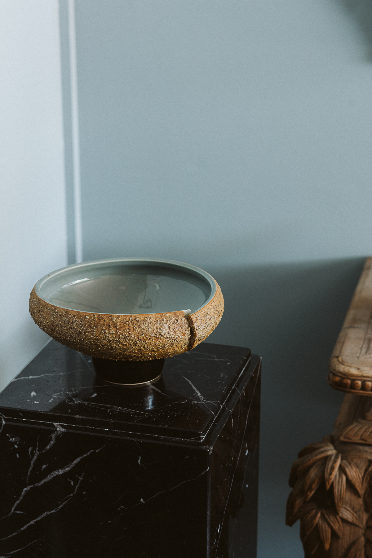 Vintage Ikebana Bowl - Gina Fabish Homewares and Furniture NZ